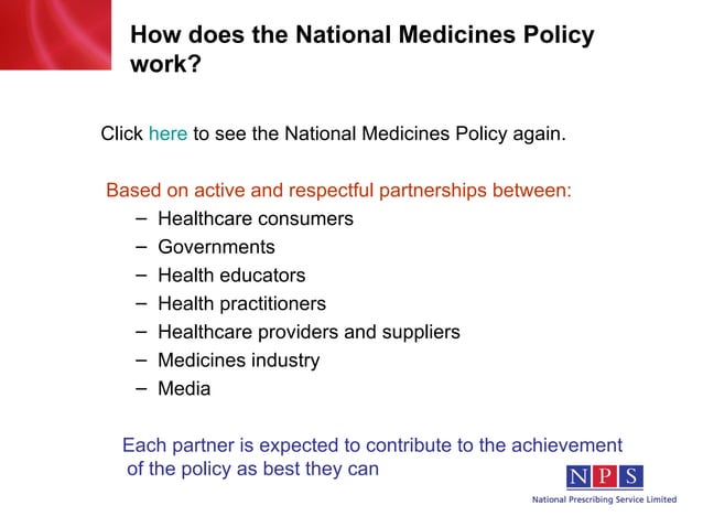 Quality Use of Medicines | PPT | Pharmaceutical Industry | Industries