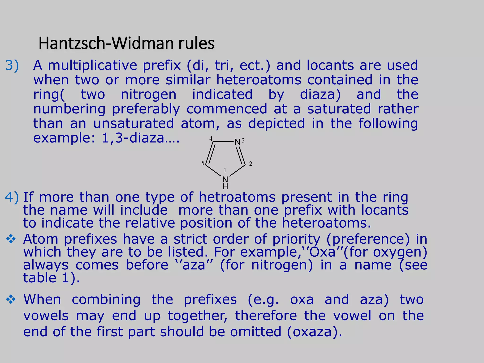 Nomenclature of heterocyclic compound | PPT