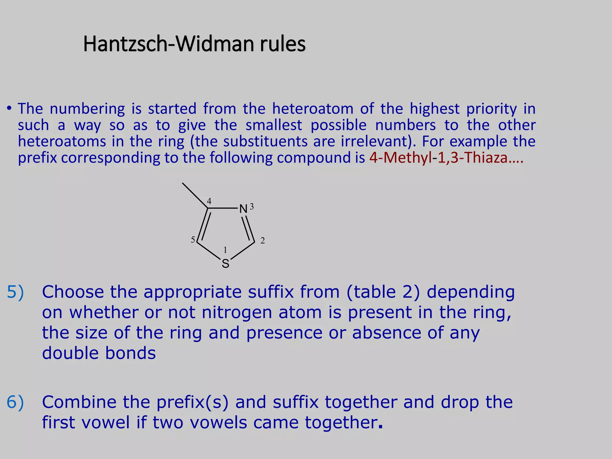 Nomenclature of heterocyclic compound | PPT