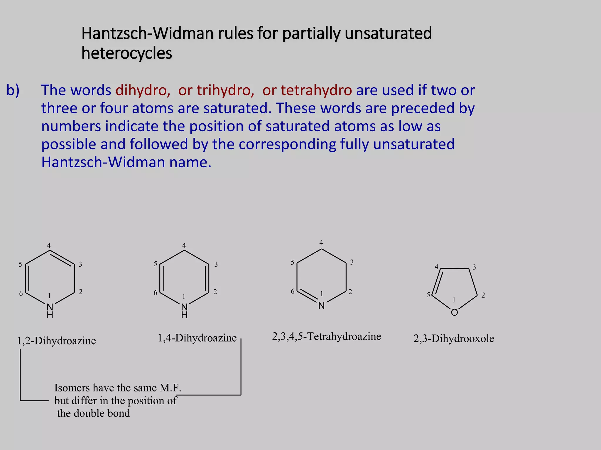 Nomenclature of heterocyclic compound | PPT