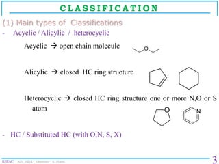 IUPAC Nomenclature_Pharmaceutical Organic Chemistry | PPTX