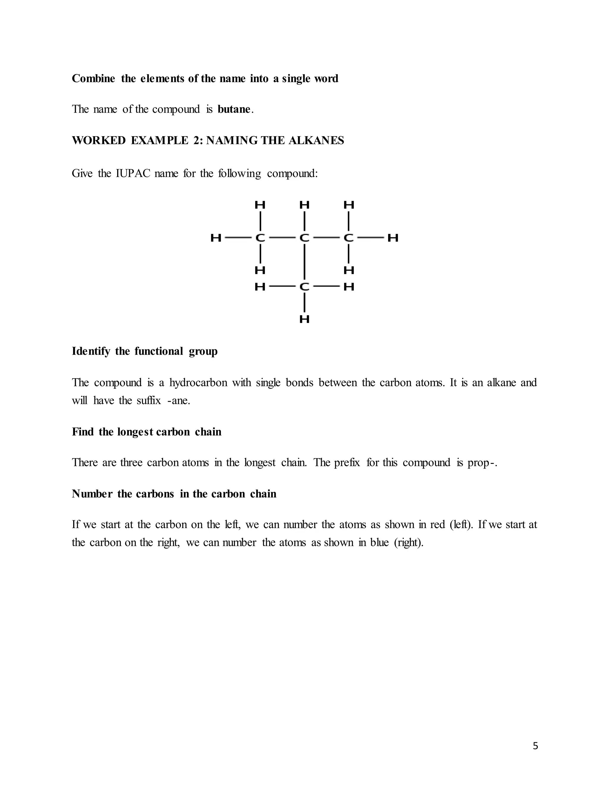 IUPAC naming and formulae | DOCX