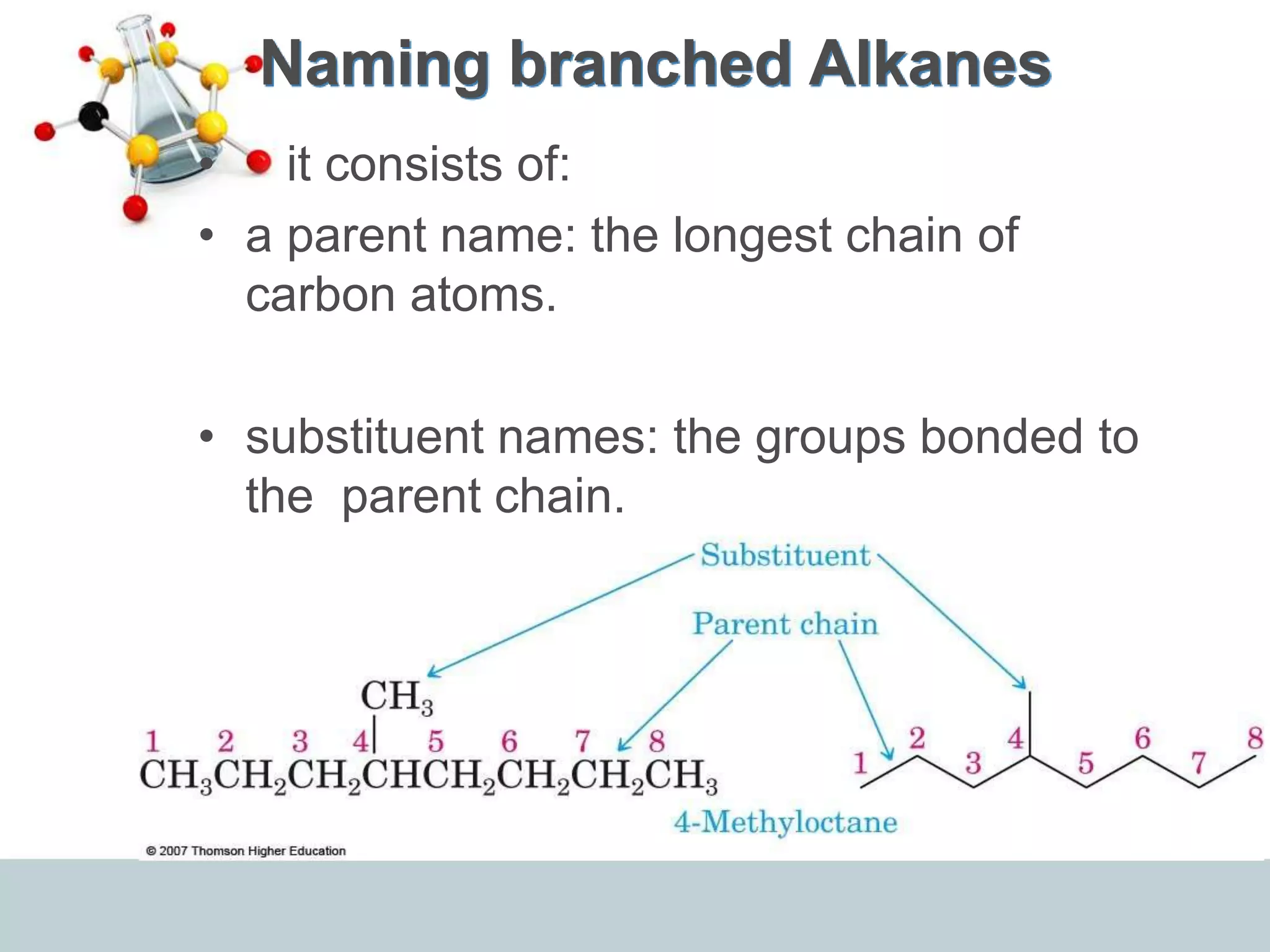 Iupac naming of alkanes | PPTX