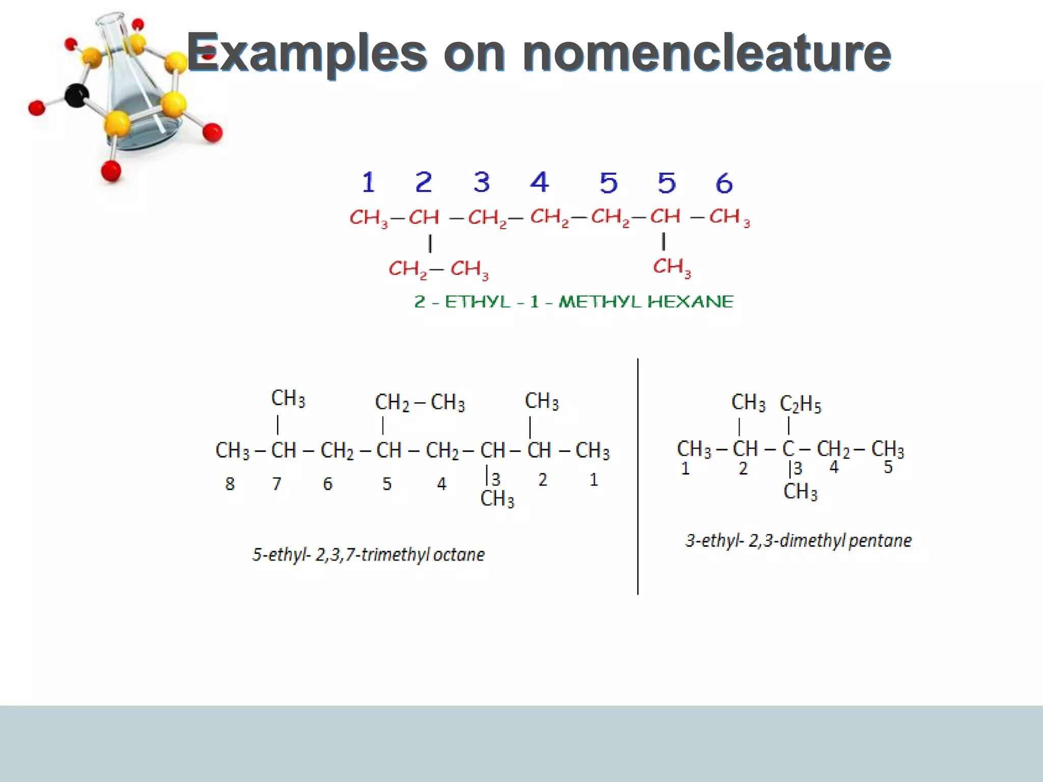 Iupac naming of alkanes | PPTX