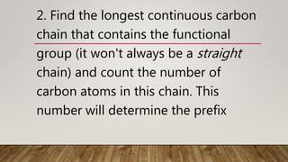 IUPAC naming rules | PPTX