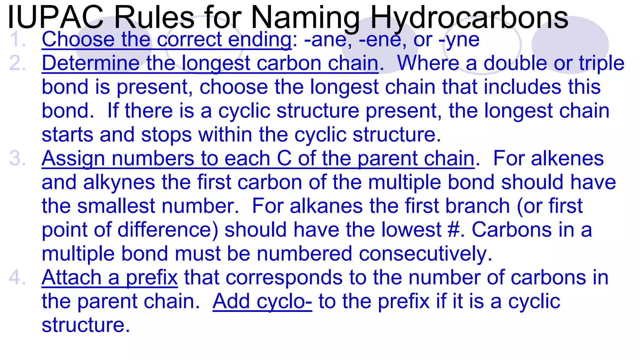 Iupac nomenclature class 11 CBSE-organic chemistry some basic ...