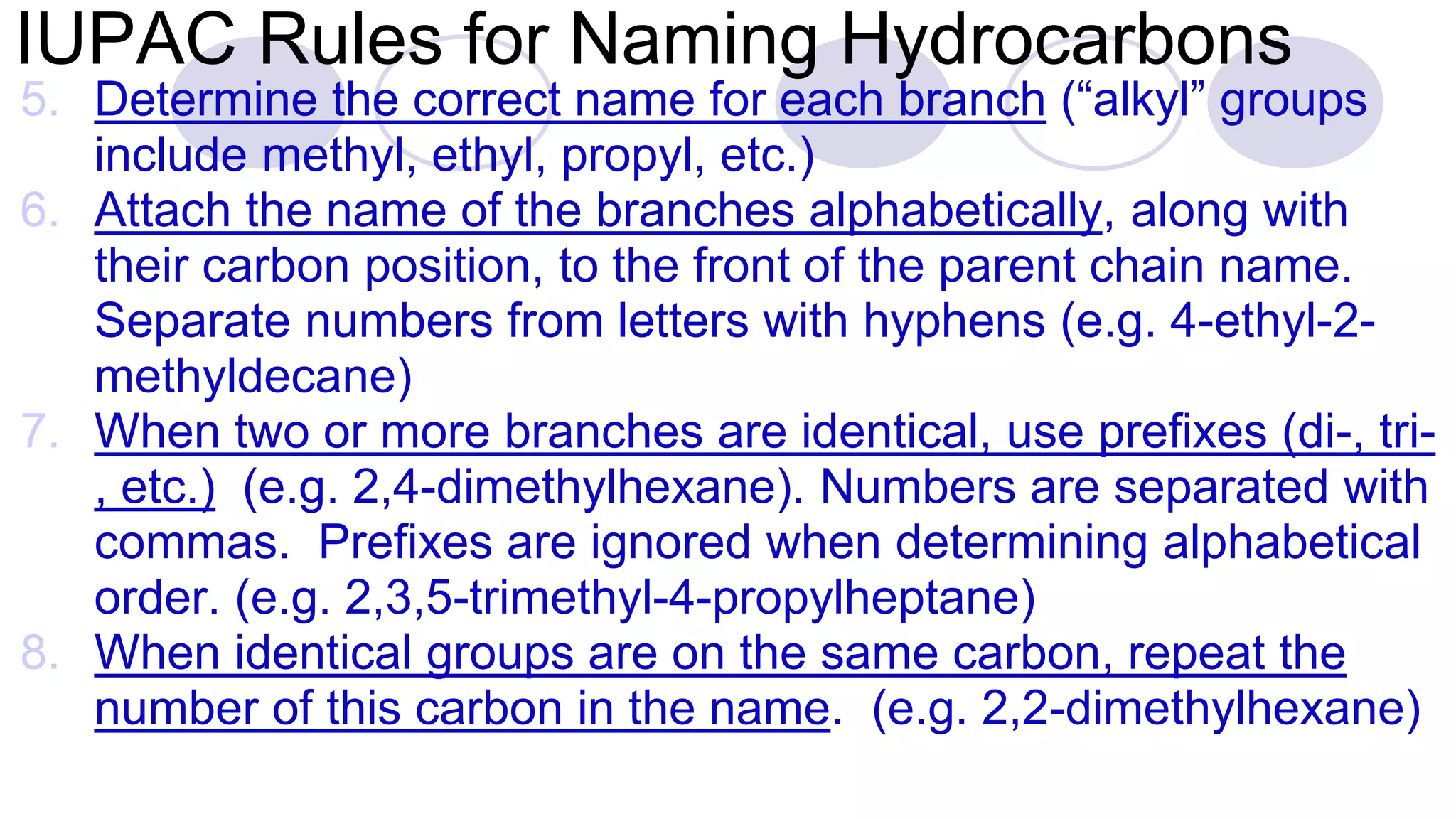 Iupac nomenclature class 11 CBSE-organic chemistry some basic ...