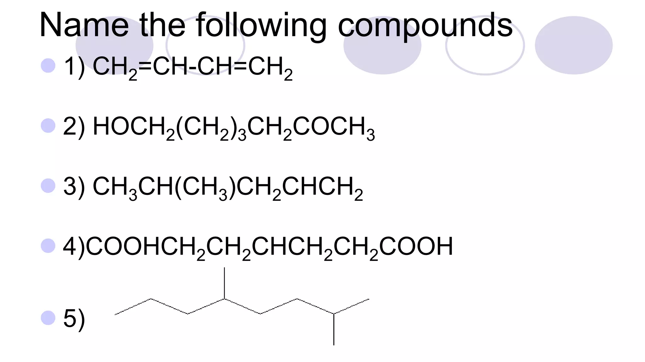 Iupac nomenclature class 11 CBSE-organic chemistry some basic ...