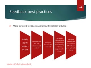 Evaluations and feedback | PPTX