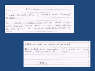 I used to think-Now, I think | PPT