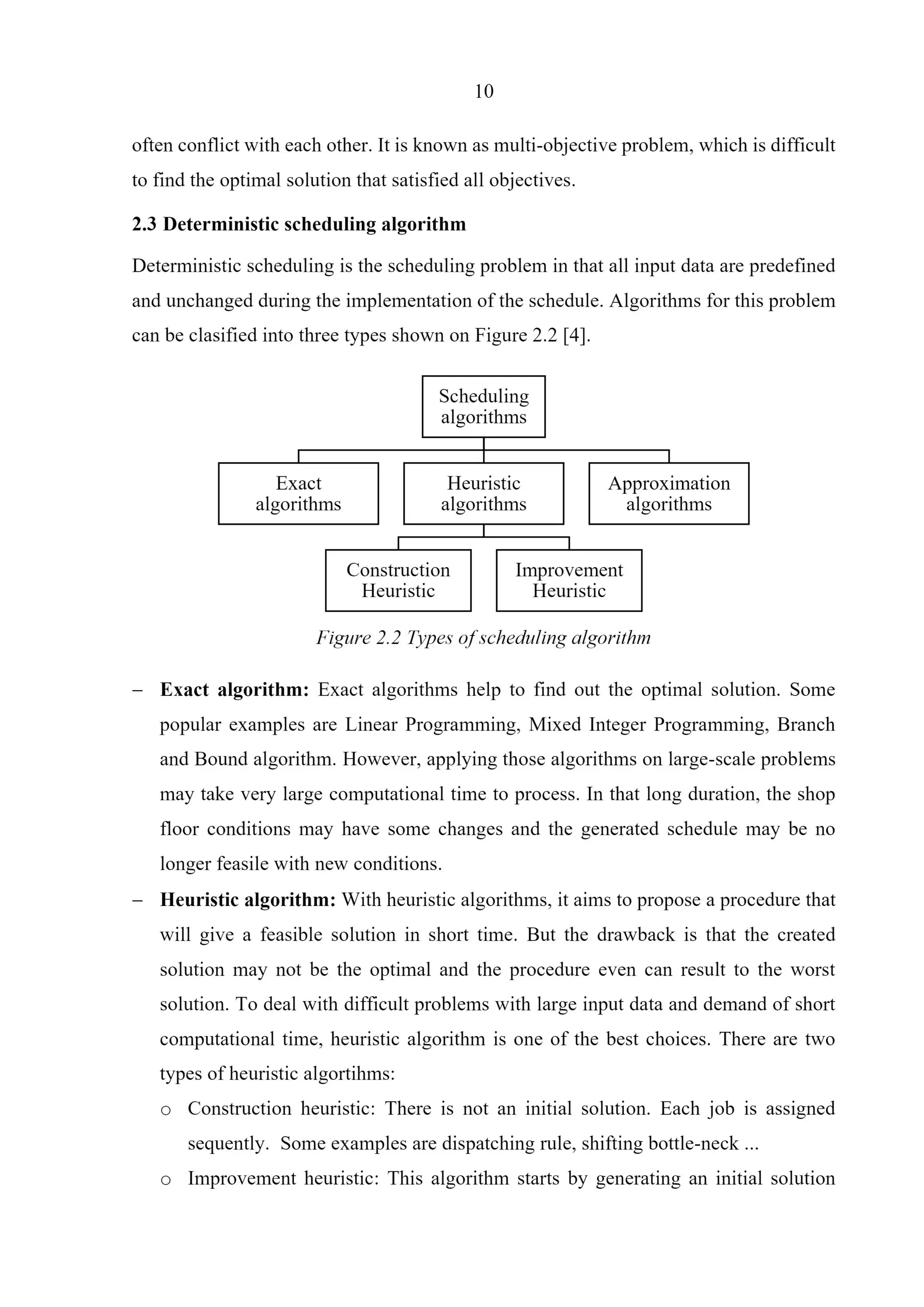 Điều độ sản xuất động và đa mục tiêu trong môi trường Job Shop linh ...
