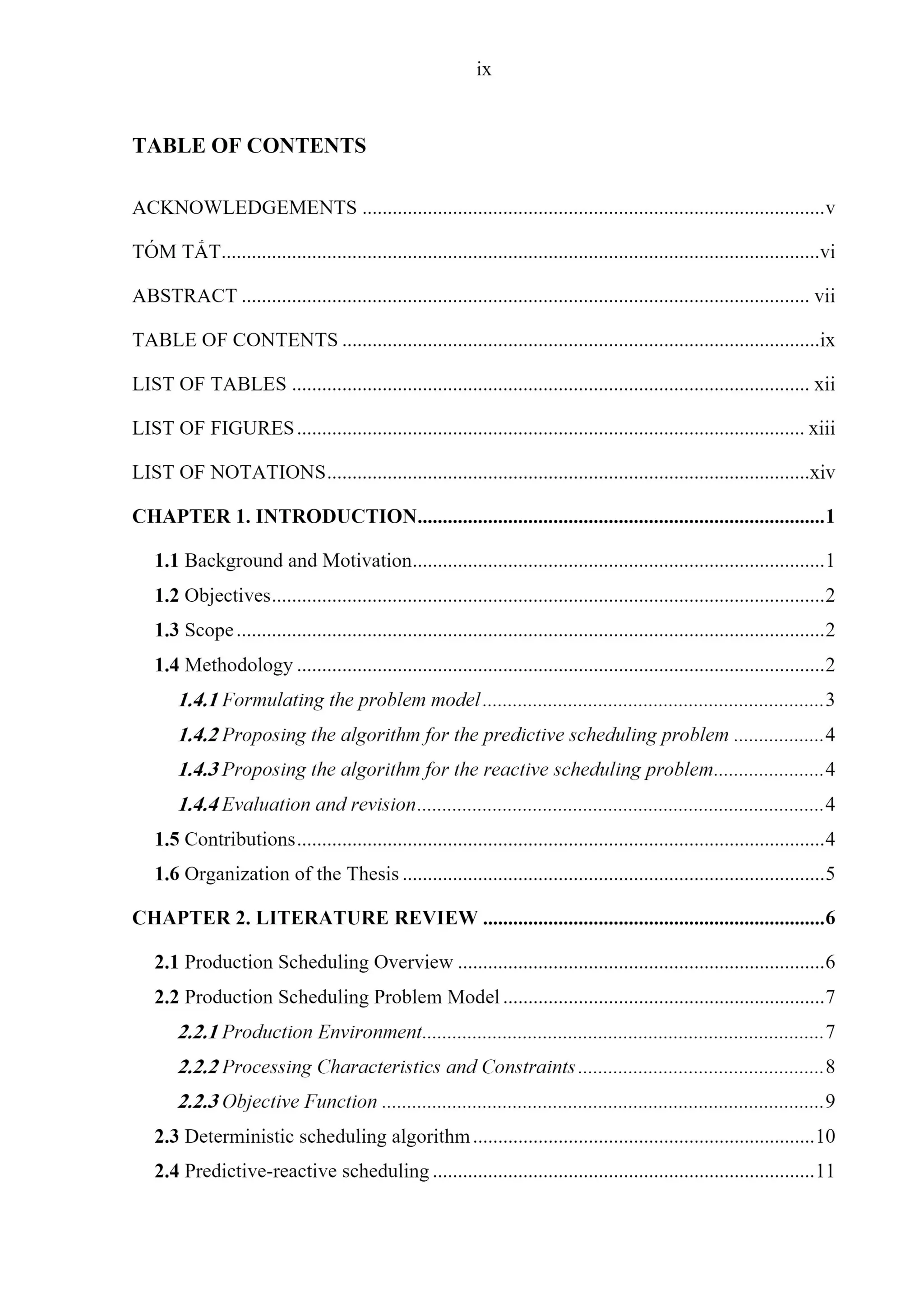 Điều độ sản xuất động và đa mục tiêu trong môi trường Job Shop linh ...
