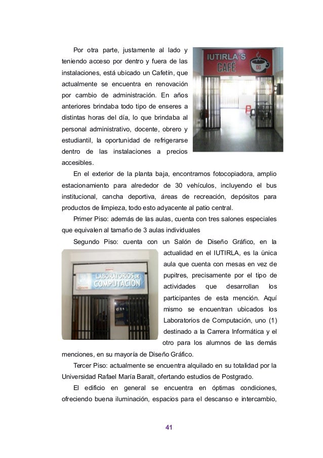 Diagnóstico IUTIRLA