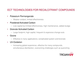 IUVA UV Oxidation Conference: UV Oxidation for Recalcitrant ...