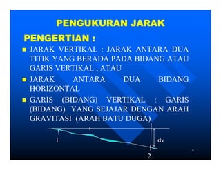 Iuw 3 pengukuran jarak | PDF