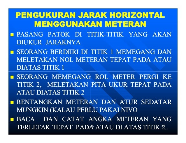 Iuw 3 pengukuran jarak