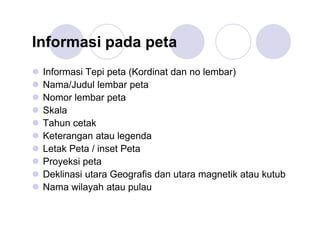 Iuw 5 pengetahuan peta | PDF