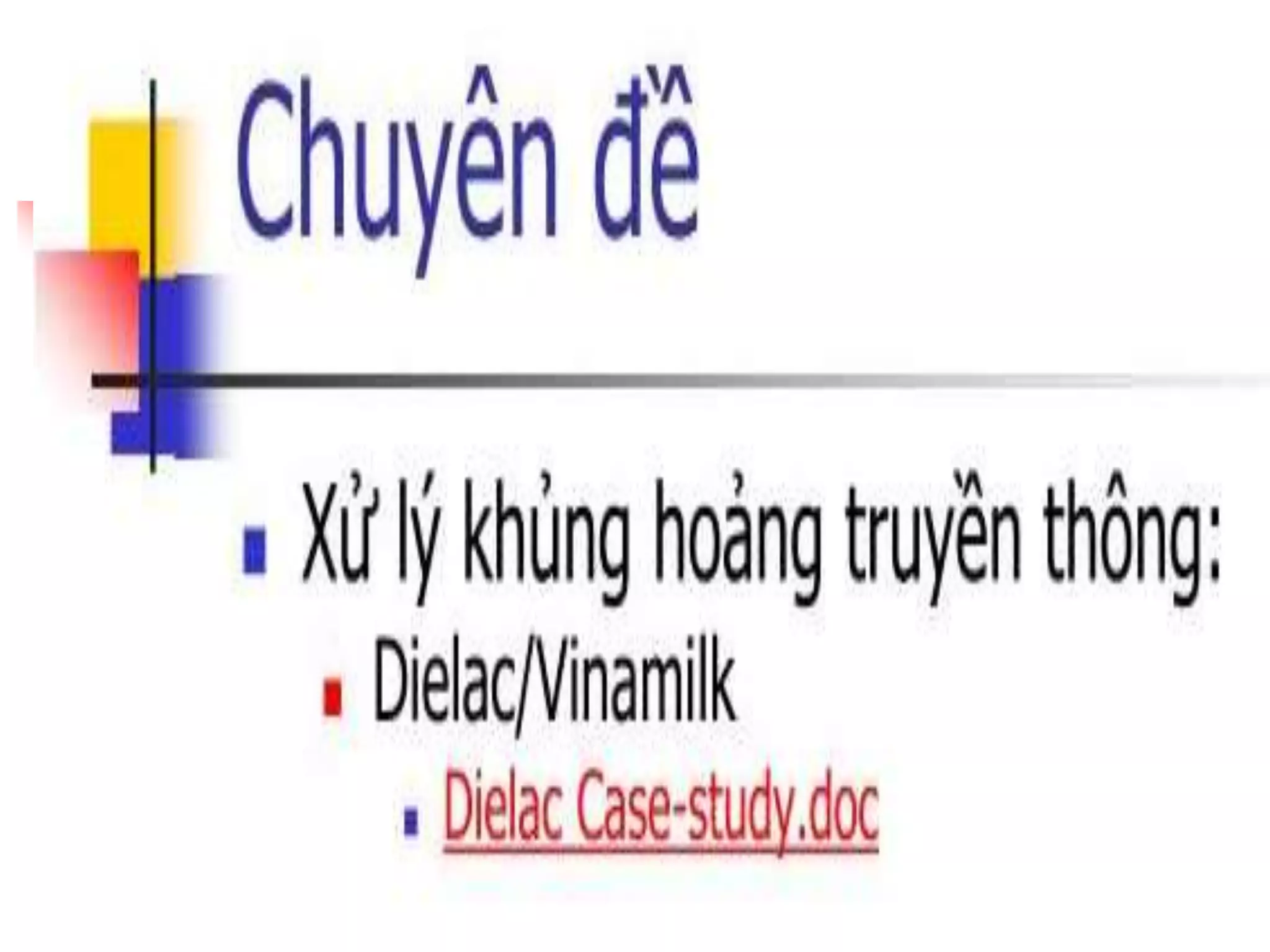 TS. BUI QUANG XUAN QUẢN LÝ KHỦNG HOẢNG TRONG TRUYỀN THÔNG | PPTX