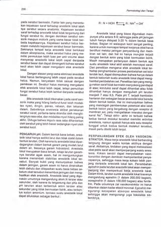 Iv. anestetik lokal | PDF