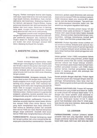 Iv. anestetik lokal | PDF