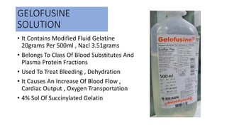 INTRAVENOUS FLUIDS | PPTX