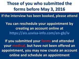 U.S. Fiance(é) Visas: How to schedule a K-1 visa interview in the ...