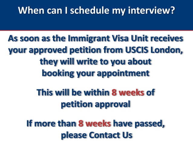 Immigrant Visas: Booking an Immigrant Visa Interview | PPTX | Travel