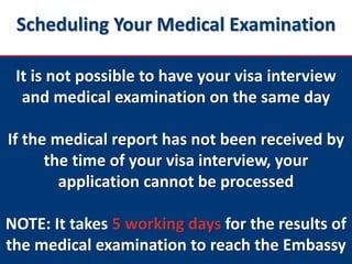 U.S. Immigrant Visa Interview Appointments Scheduled by NVC | PPTX