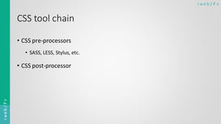 IV - CSS architecture | PPT