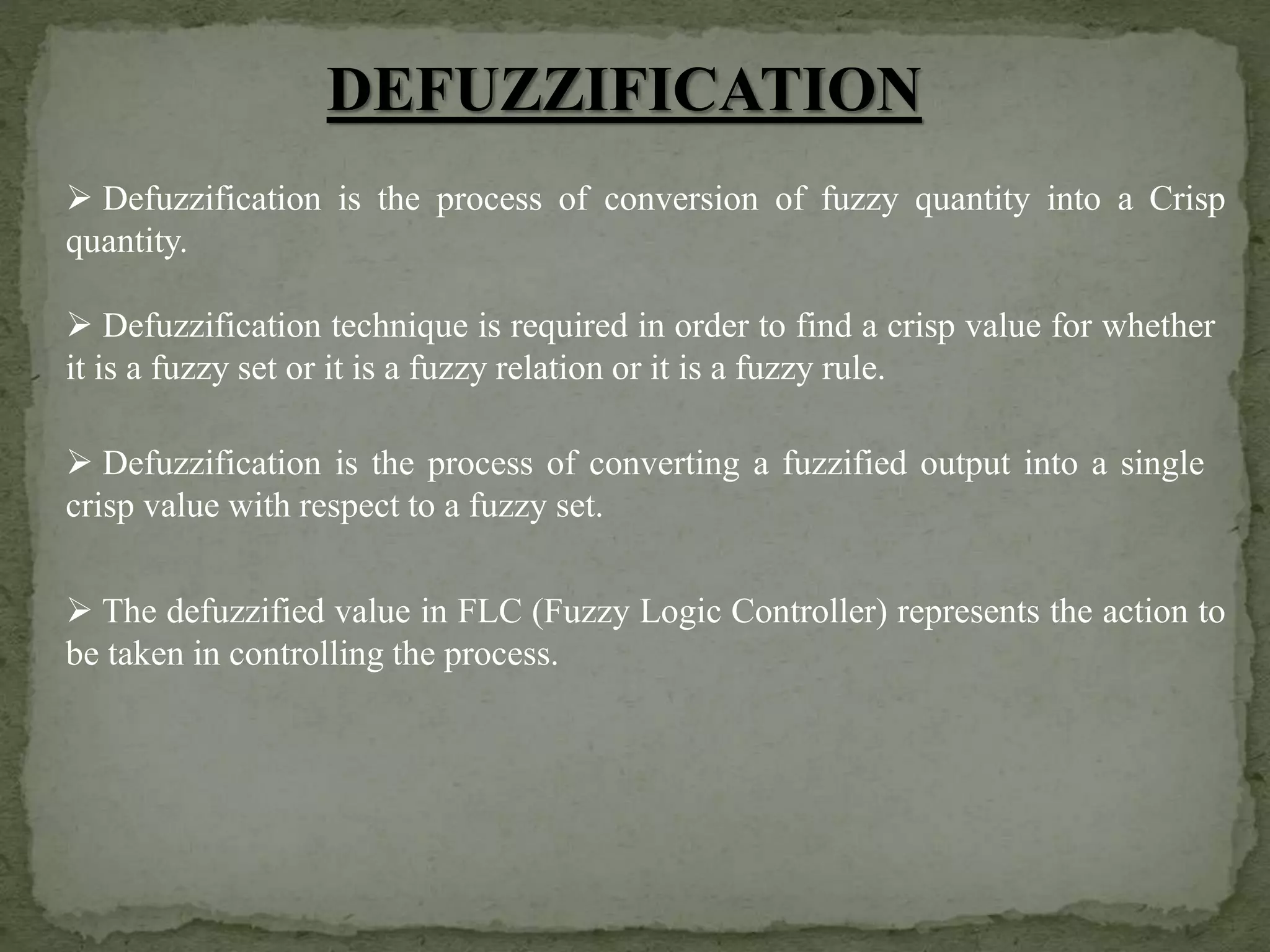 Iv defuzzification methods | PPTX