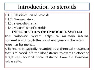 Drugs acting on Endocrine system Medicinal Chemistry | PPTX