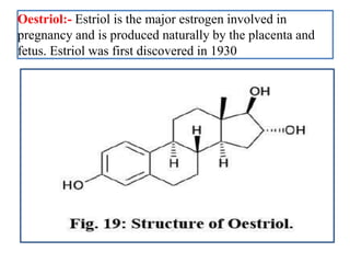 Sex hormones - Medicinal Chemistry | PPTX
