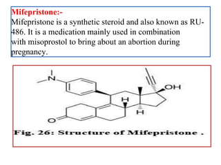 Oral contraceptives-medicinal chemistry | PPTX