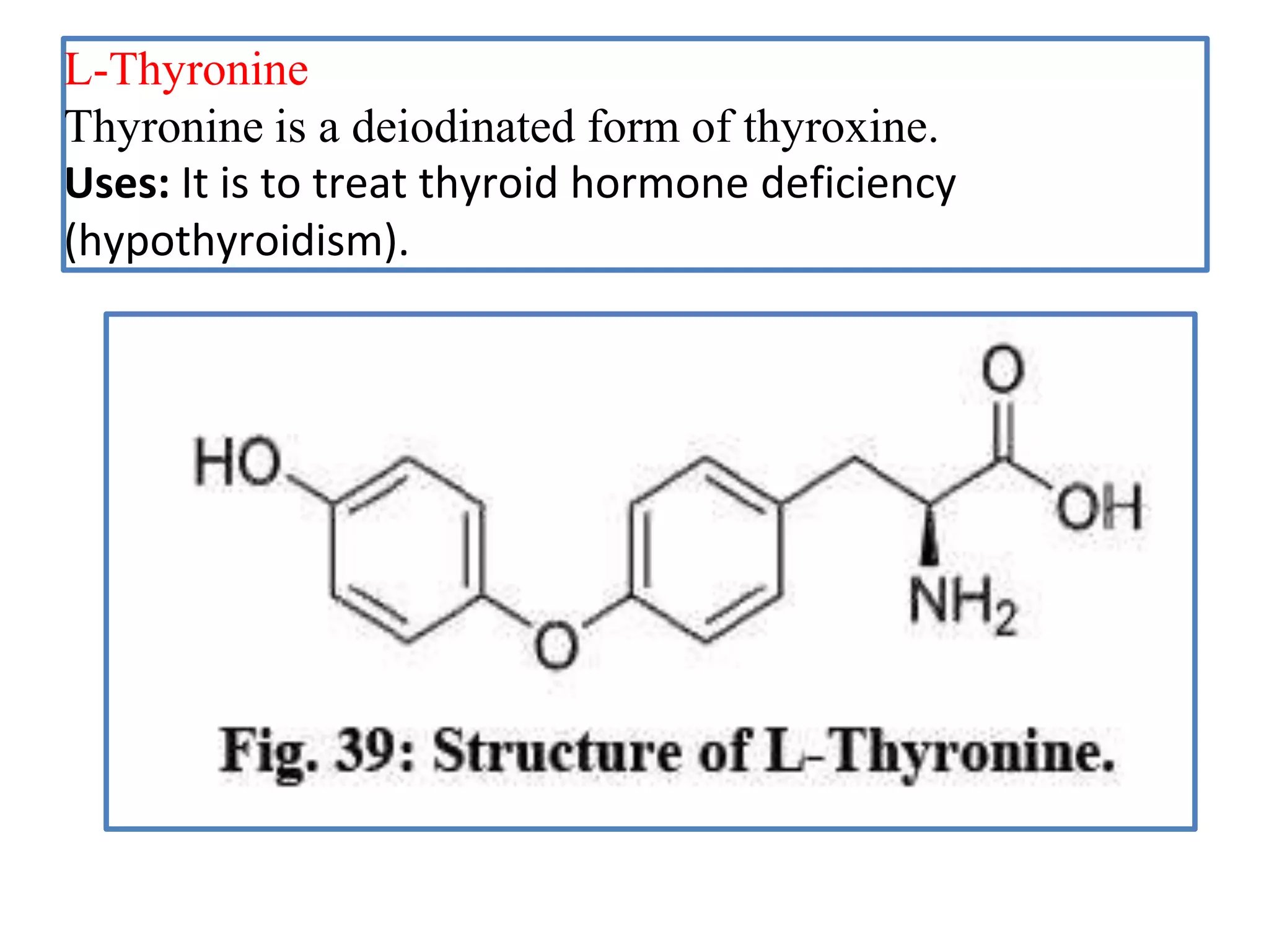 Thyroid and antithyroid drugs- medicinal chemistry | PPTX