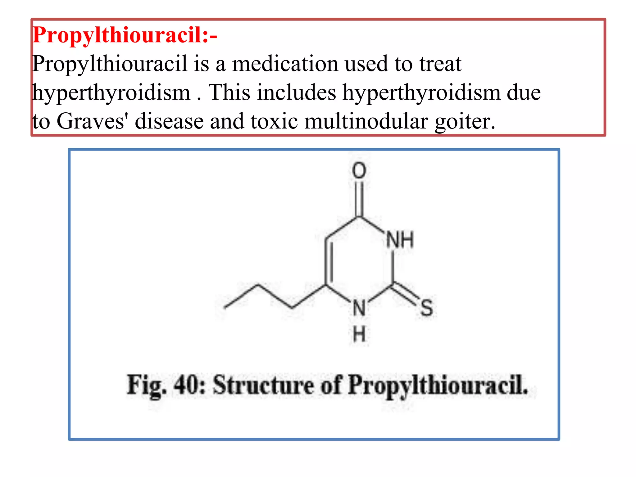 Thyroid and antithyroid drugs- medicinal chemistry | PPTX