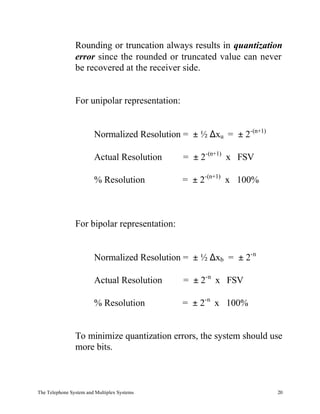 Iv The Telephone And Multiplex Systems | PDF