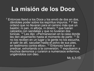 Iv un camino vocacional y misionero desde marcos mestre | PPTX