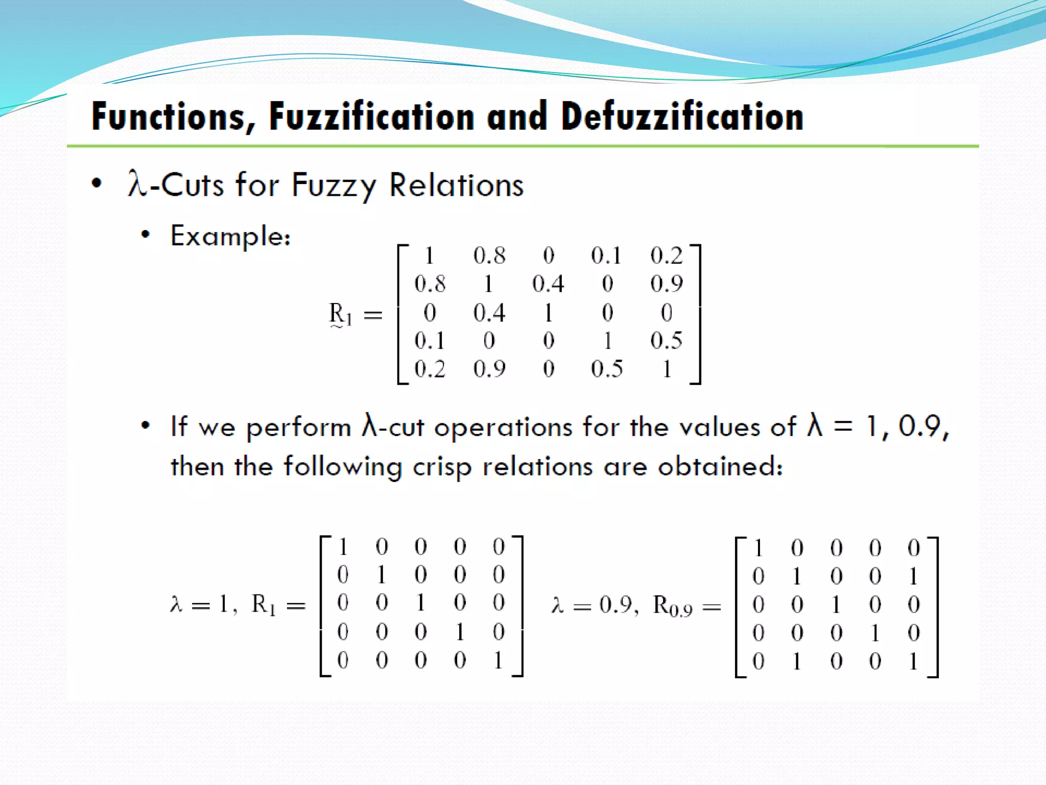 Iv unit-fuzzification and de-fuzzification | PPTX