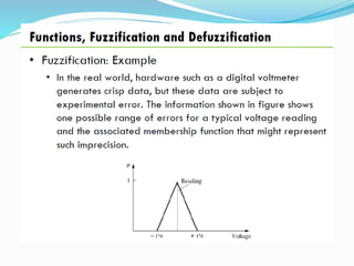 Iv unit-fuzzification and de-fuzzification | PPTX