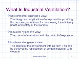 Industrial aaventilation | PPT