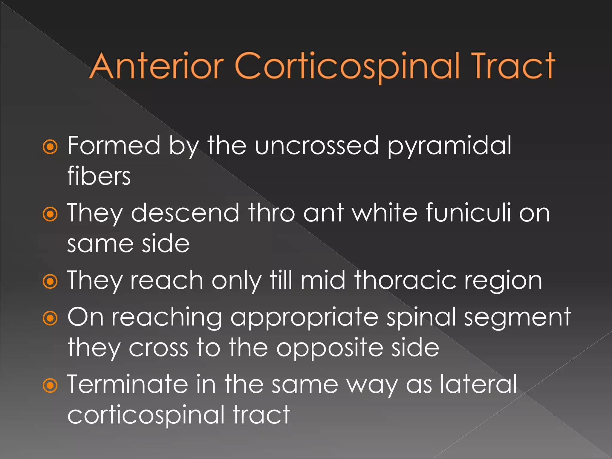Pyramidal tract and extra pyramidal tracts | PPTX