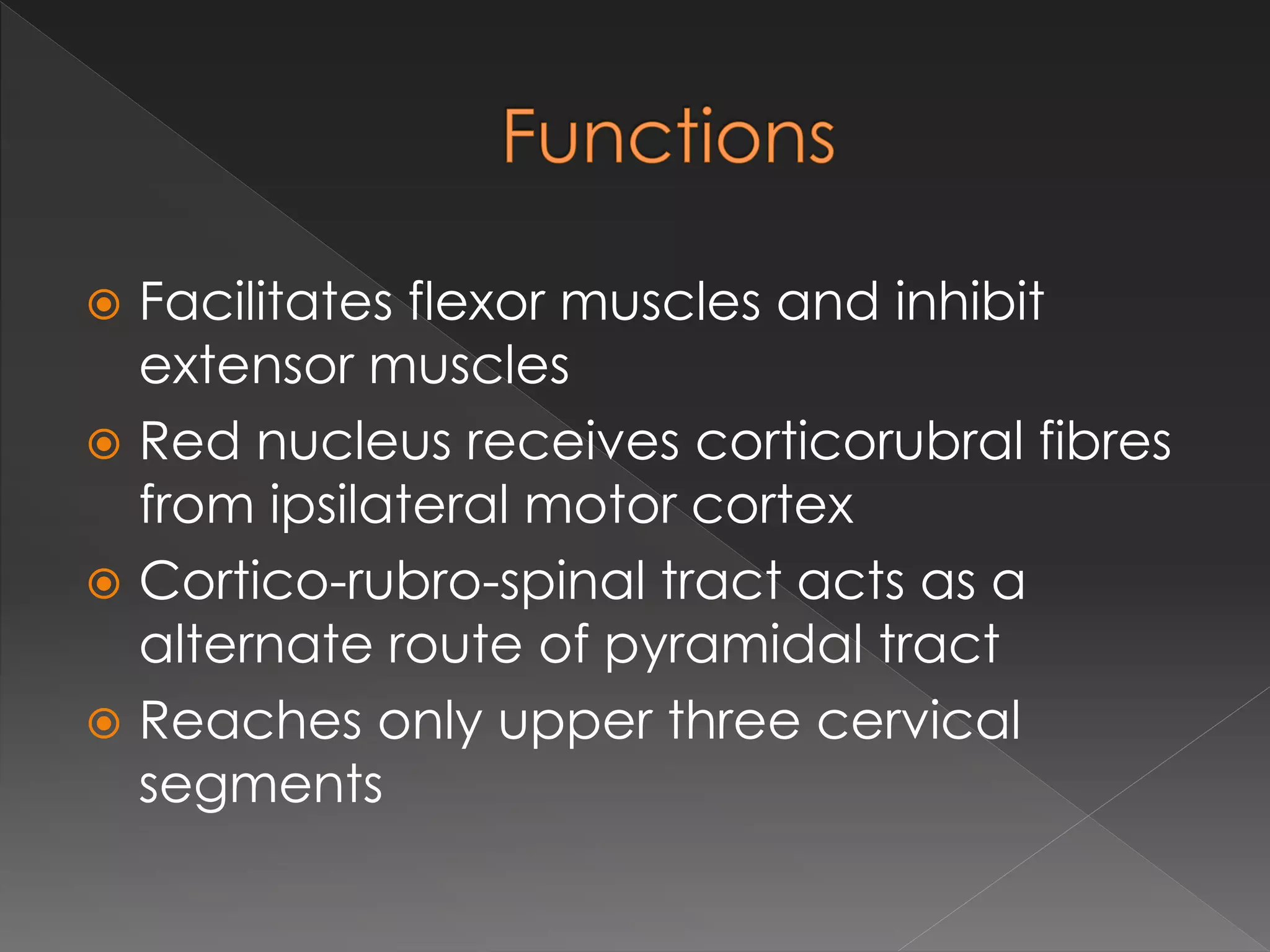 Pyramidal tract and extra pyramidal tracts | PPTX