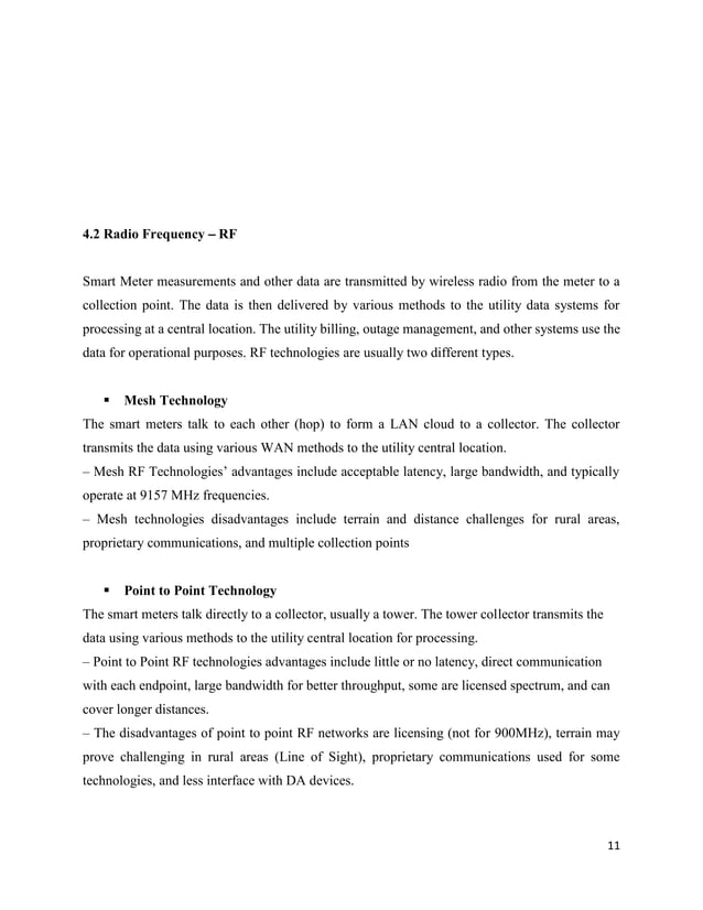 smart meter technical seminar report | PDF