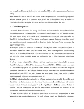 smart meter technical seminar report | PDF