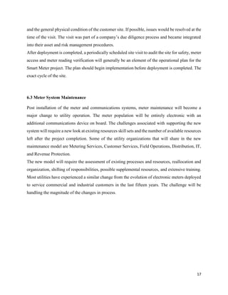 smart meter technical seminar report | PDF