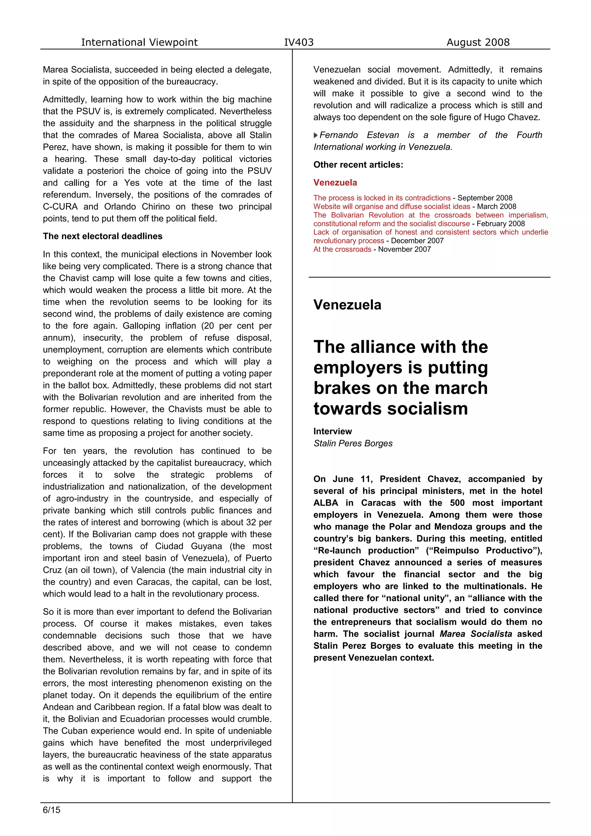 International Viewpoint Iv403 August 2008 | PDF