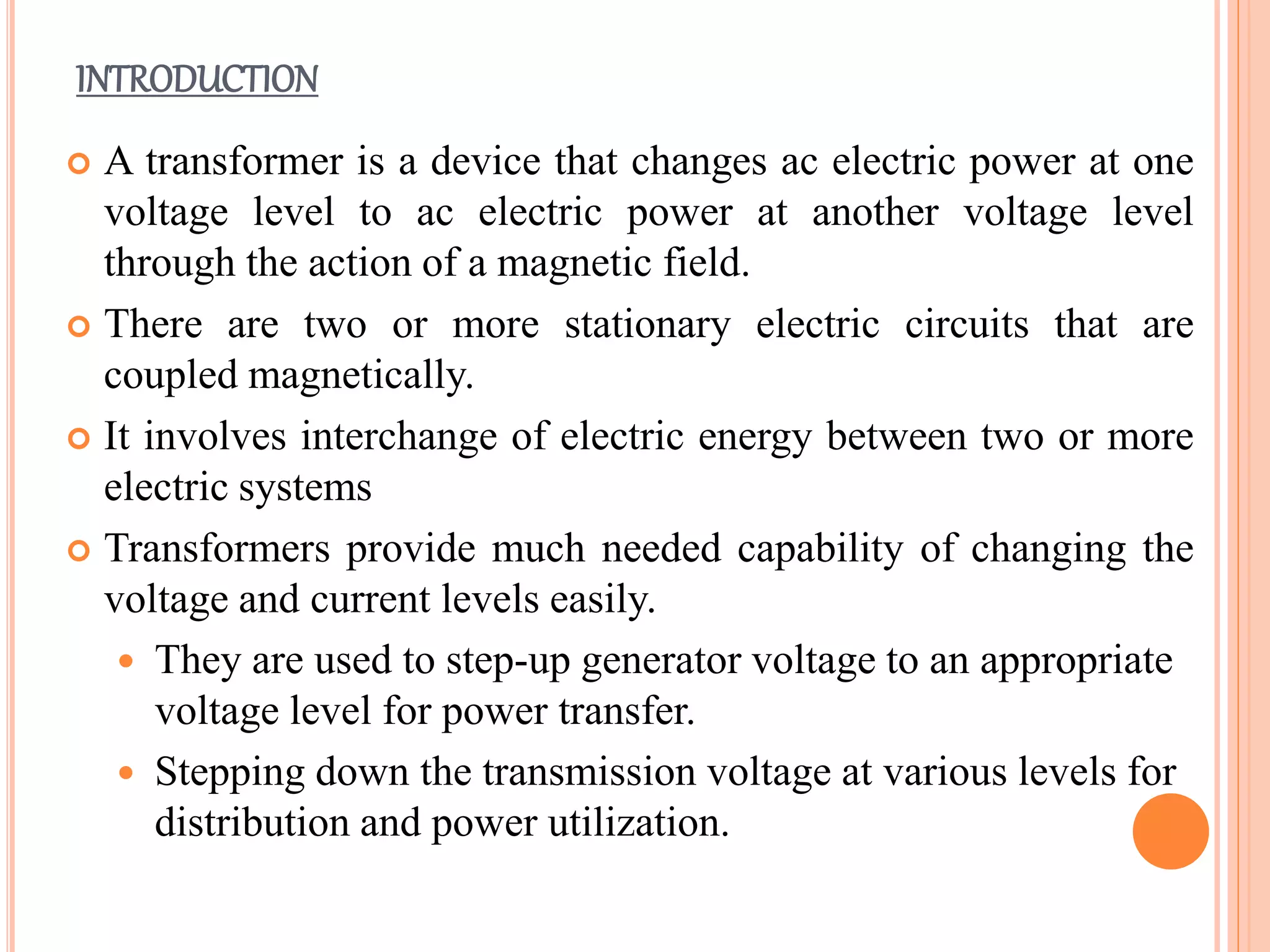 Transformer construction,types and working | PPTX