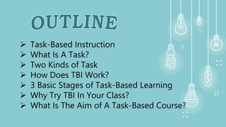 TASK-BASED INSTRUCTION_PowerPoint Presentation | PPTX