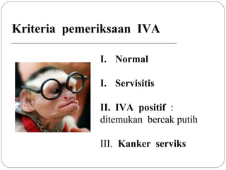 Skrining kanker cerviks dengan IVA | PPT