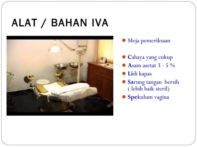 Skrining kanker cerviks dengan IVA | PPT